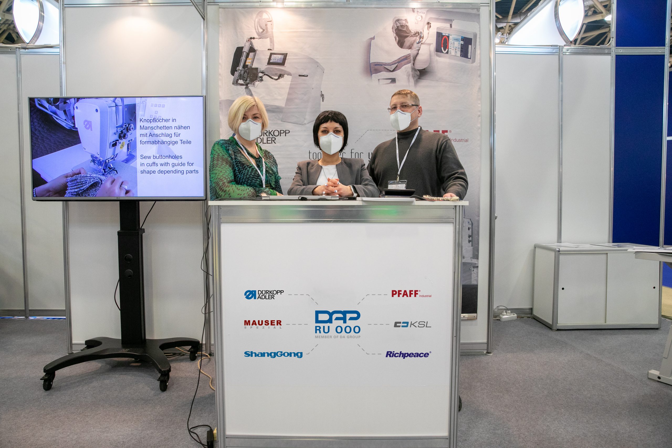 Duerkopp Adler Tham Gia Lễ Kỉ Niệm 20 Năm Triển Lãm Inlegmash Ở Moscow ...